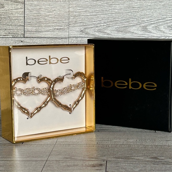bebe | Jewelry | Gold Bebe Earrings | Poshmark